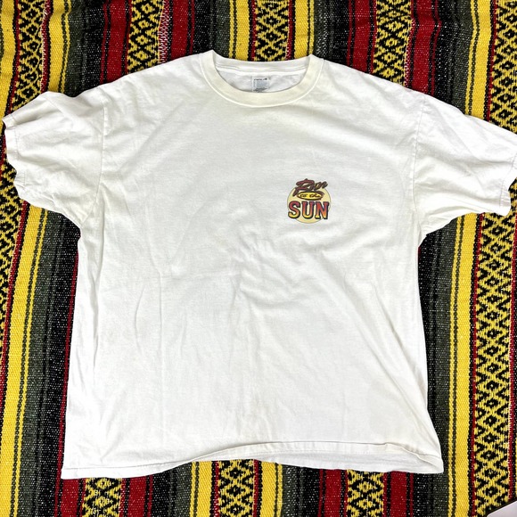 Anvil | Shirts | Y2k Race To The Sun Racing T Shirt Size Xxl White ...